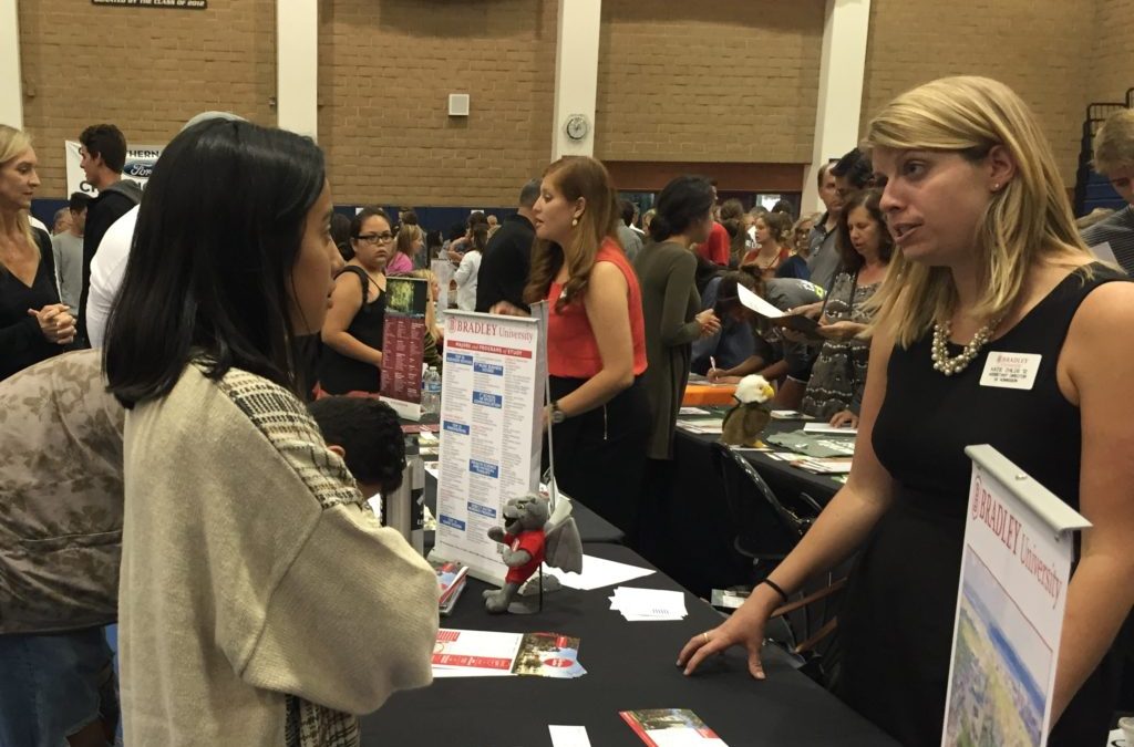 Breakthrough Students Attend District Wide College Fair